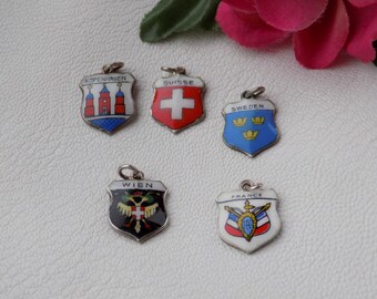 Travel Shield Charm | Etsy