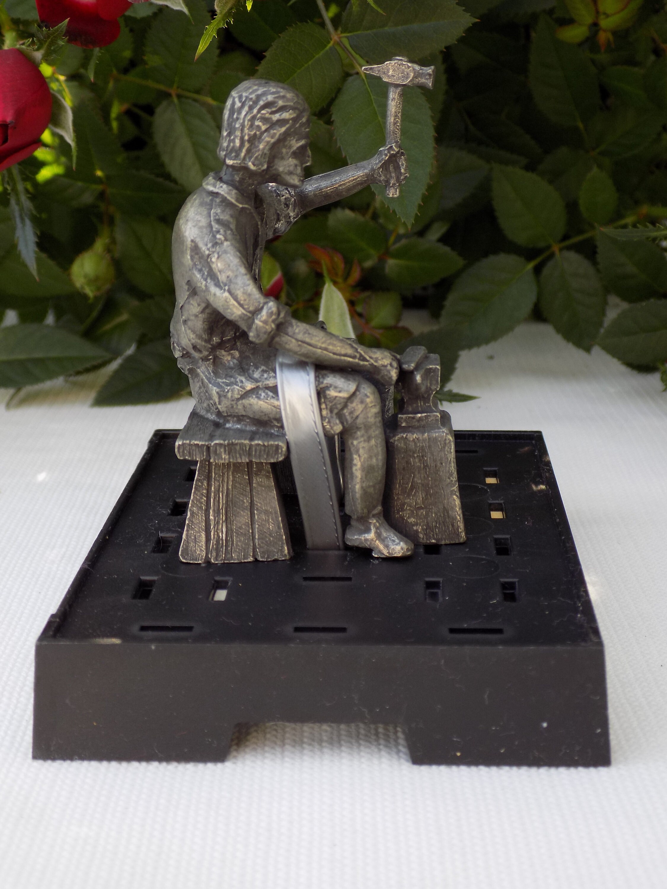 VINTAGE PEWTER BLACKSMITH Figurine Mint in Box.collectable Old | Etsy