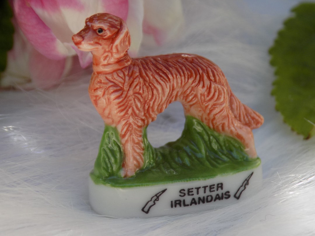 SETTER IRLANDAIS. IRISH Setter.miniature Dog Sculpture.miniature Dog ...