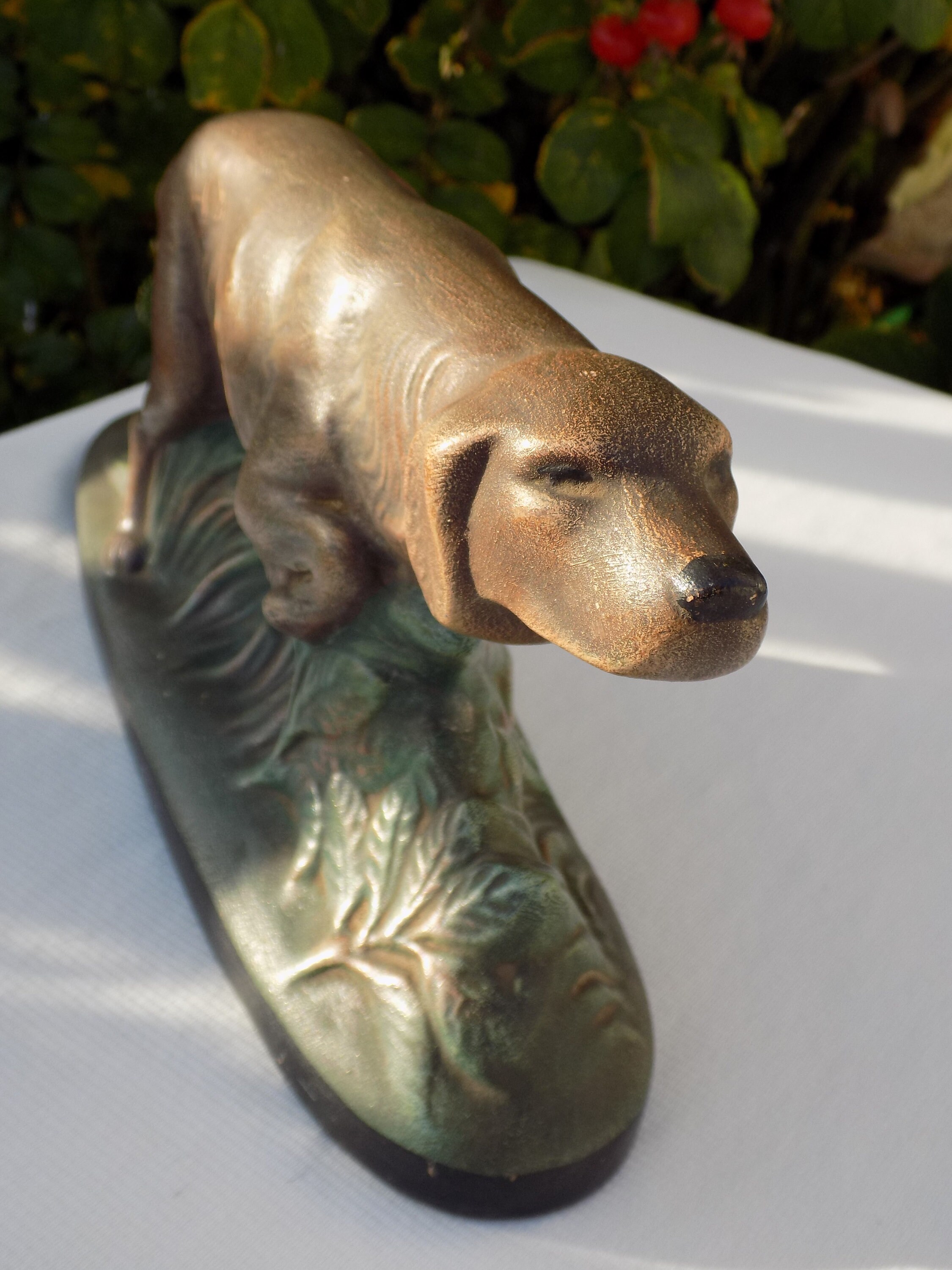 IRISH SETTER CERAMIC Art Deco Piggy Bank.Red Irish Setter | Etsy