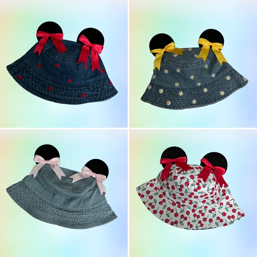 Satin Ribbon Bows Add-on to Ear Hats - Etsy