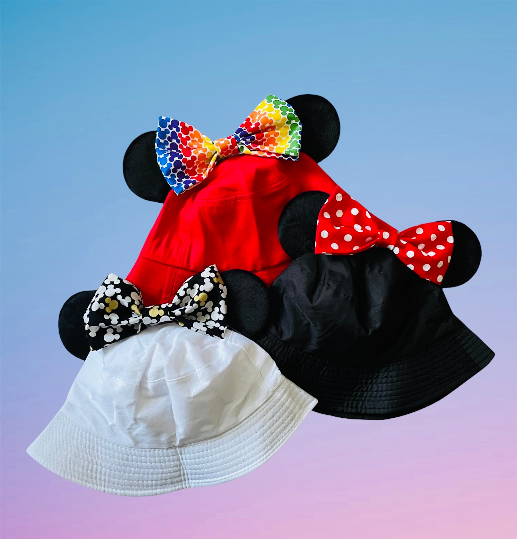 Add on Bow to Bucket or Baseball Hats | Etsy