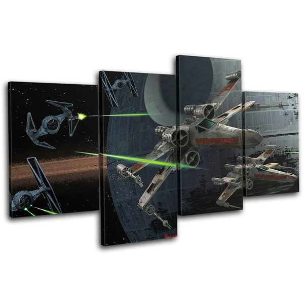 Tie Fighter Poster - Etsy UK