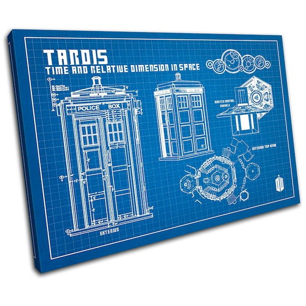 Tardis Wall Decal - Etsy