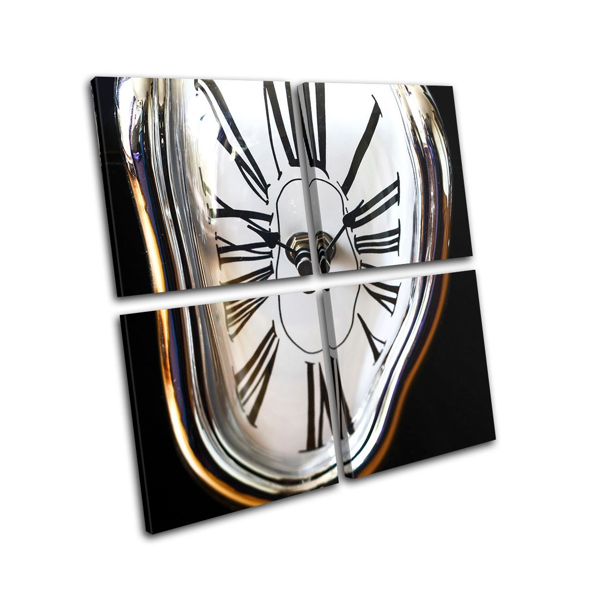 Salvador Dali Clock Surrealism Fantasy MULTI Canvas Art Print - Etsy