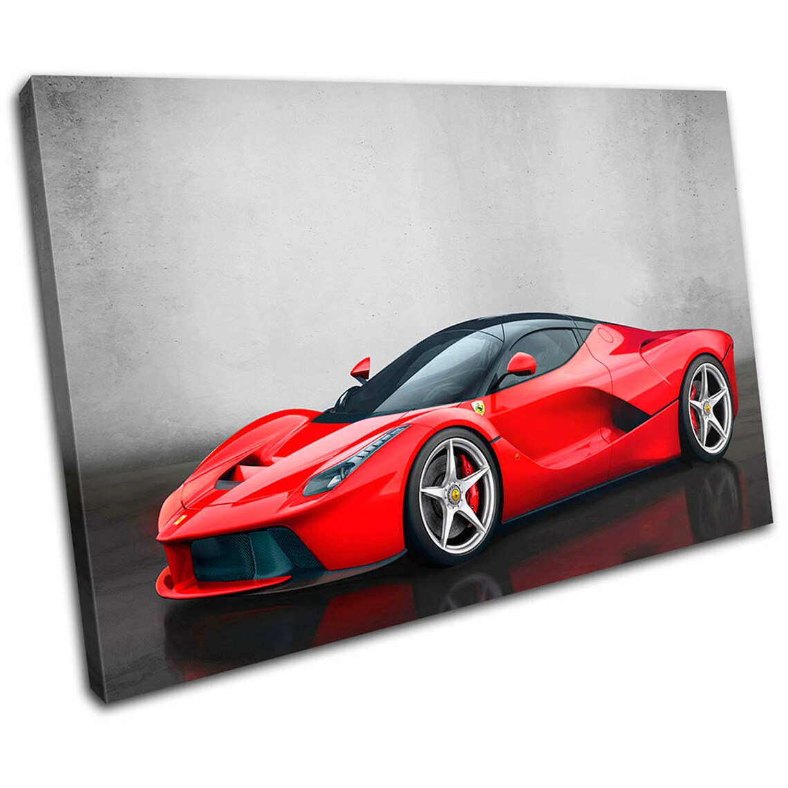 La Ferrari Exotic Hyper Supercar Cars Canvas Art Print Box Framed ...