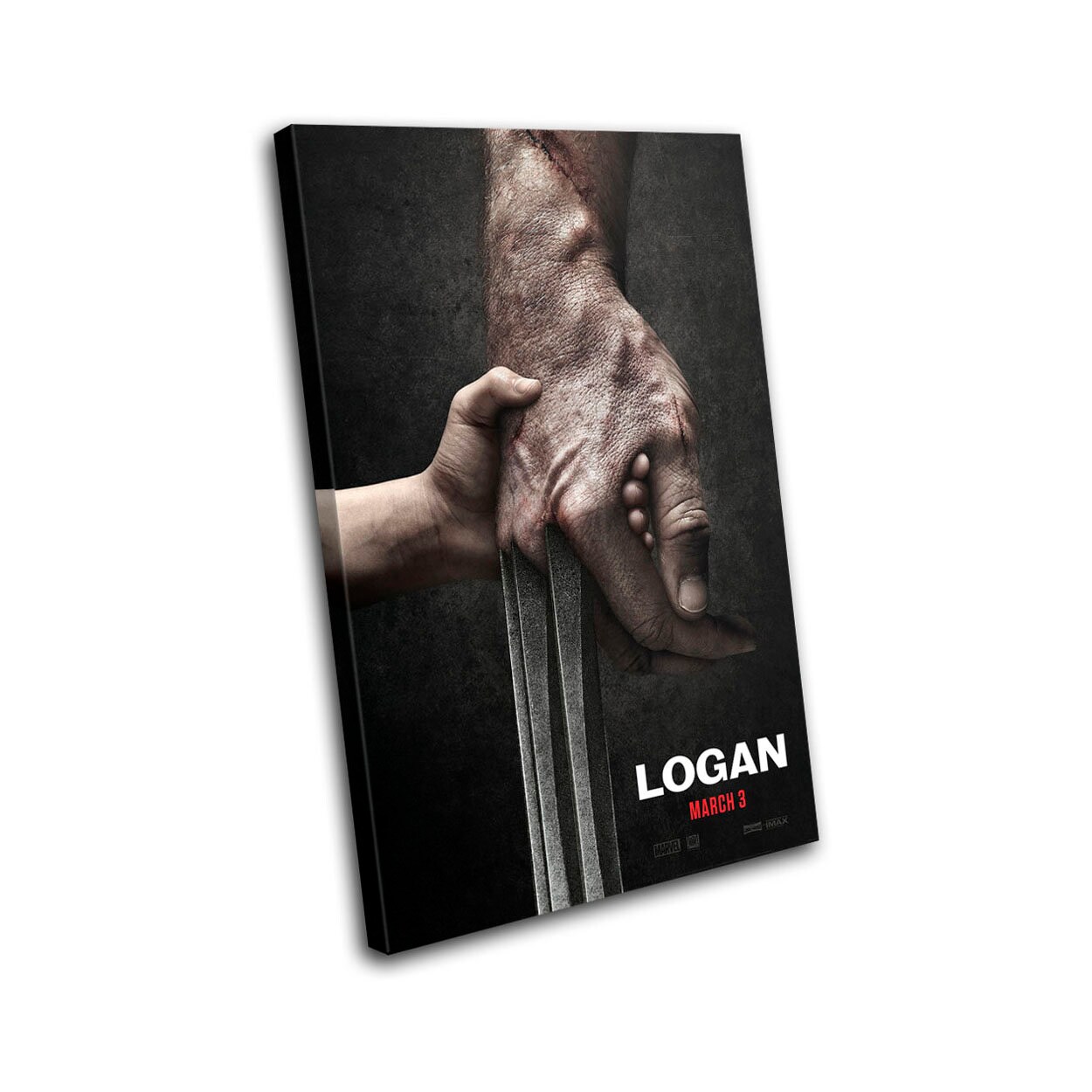 Logan Claws Wolverine X-men Poster Movie Greats Canvas Art | Etsy