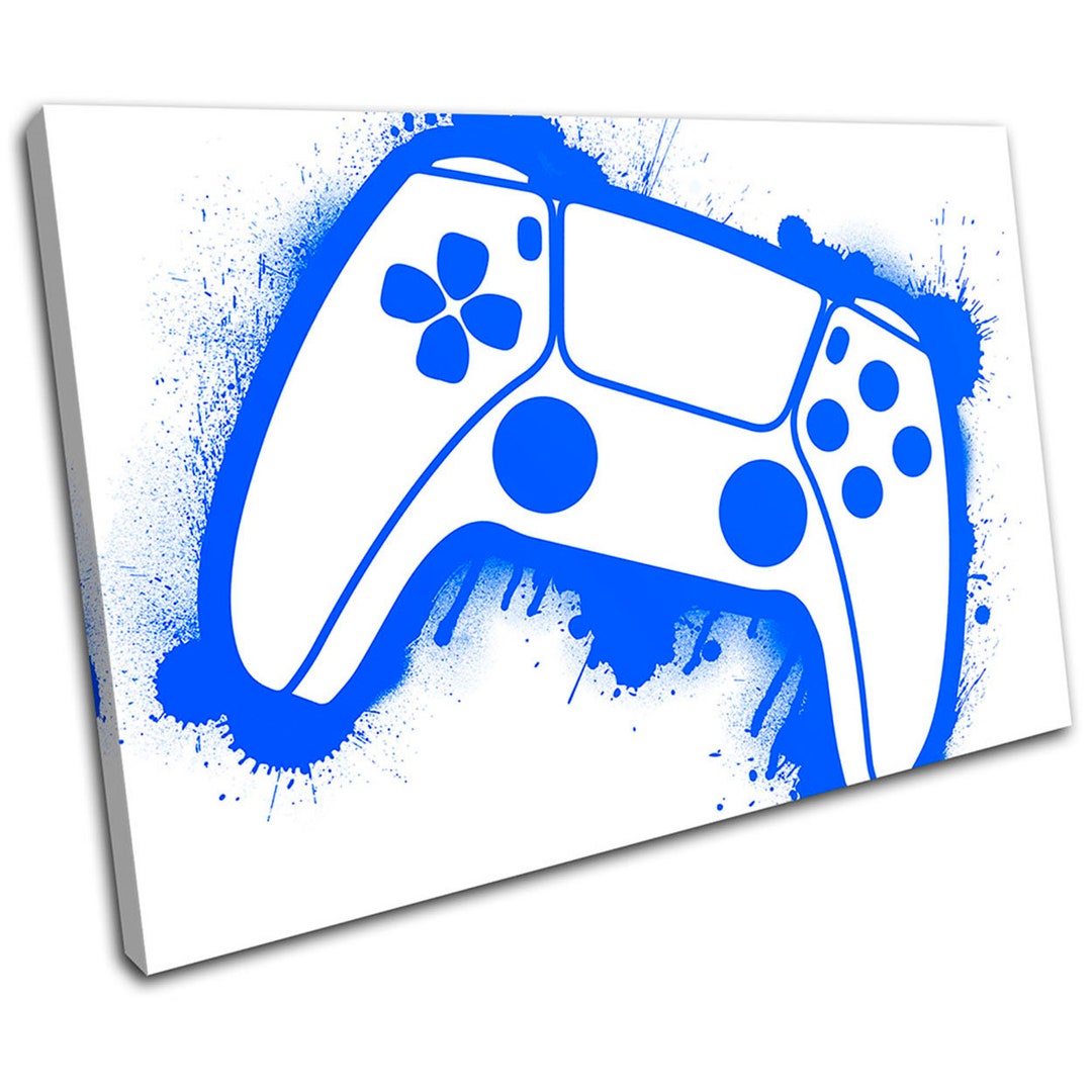 PS5 Playstation Urban Gamer Gaming SINGLE Canvas Art Print Box - Etsy