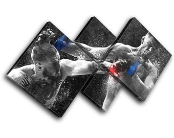 Conor Mcgregor Vs Nate Diaz UFC MMA Grunge Abstract Sports | Etsy