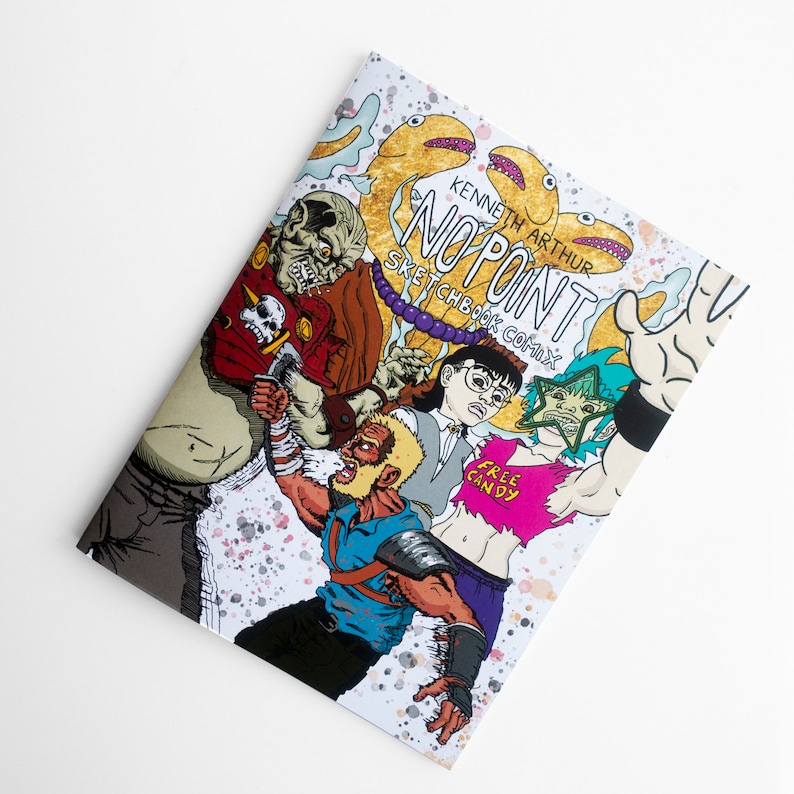 No point sketchbook comix indie comics | Etsy