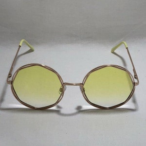 Color Lens Octagon Sunglasses | Etsy