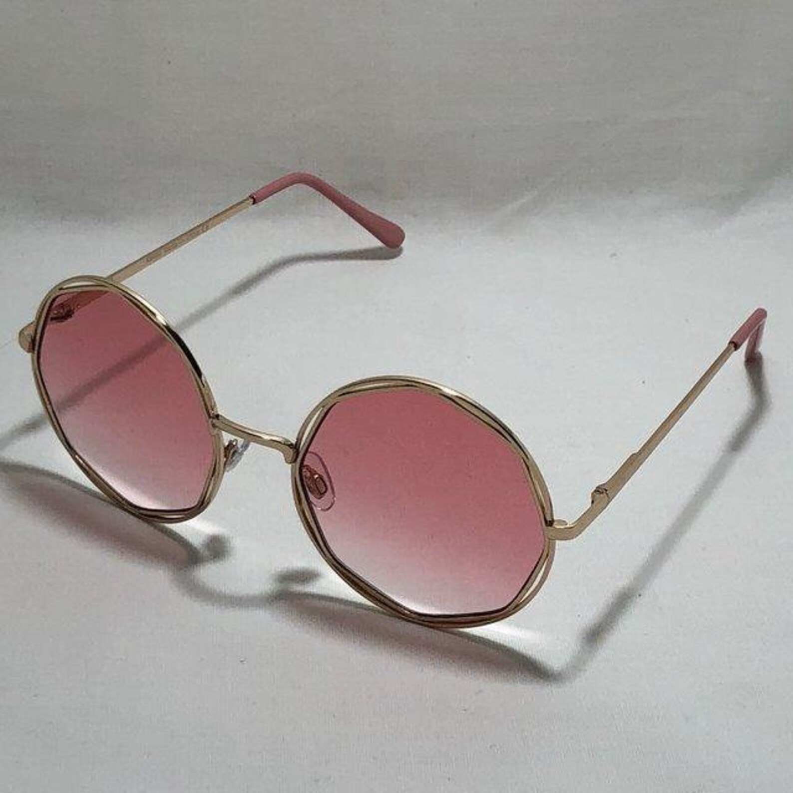 Color Lens Octagon Sunglasses | Etsy