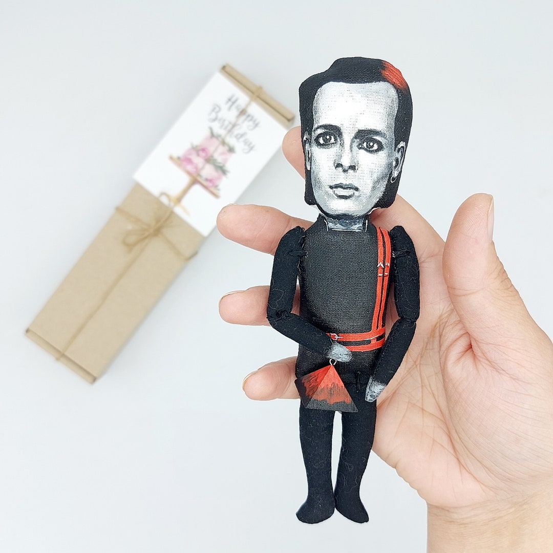 Gary Numan Collectible Doll: 80s Music, Handmade Textile Art - Etsy