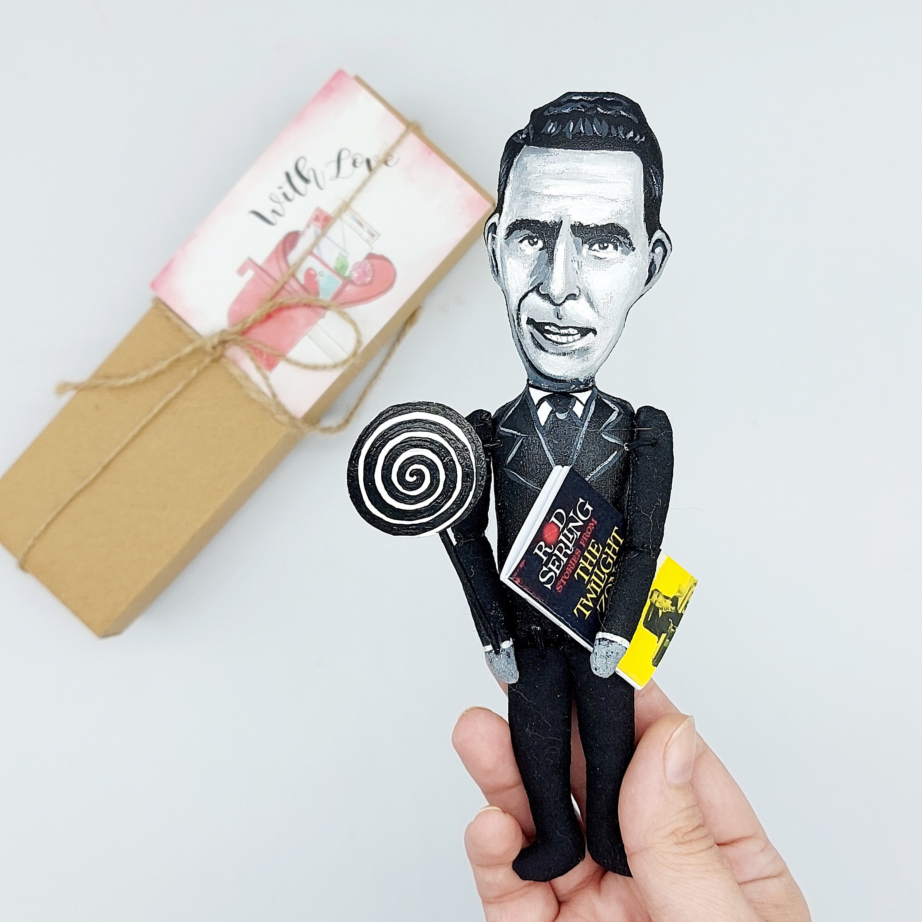 Collectible doll producer Rod Serling action figure fans gift Sci Fi ...