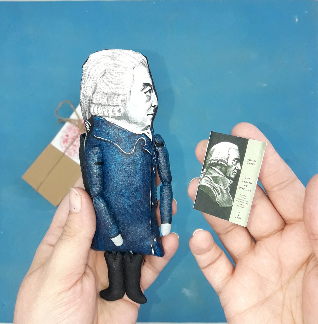 Adam Smith Figure, Economist, Philosopher - Book Shelf Decoration ...