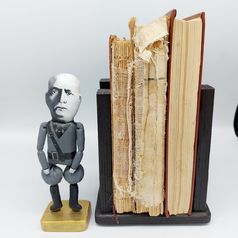 Mussolini Caricature Doll History Teacher Gift Collectible | Etsy