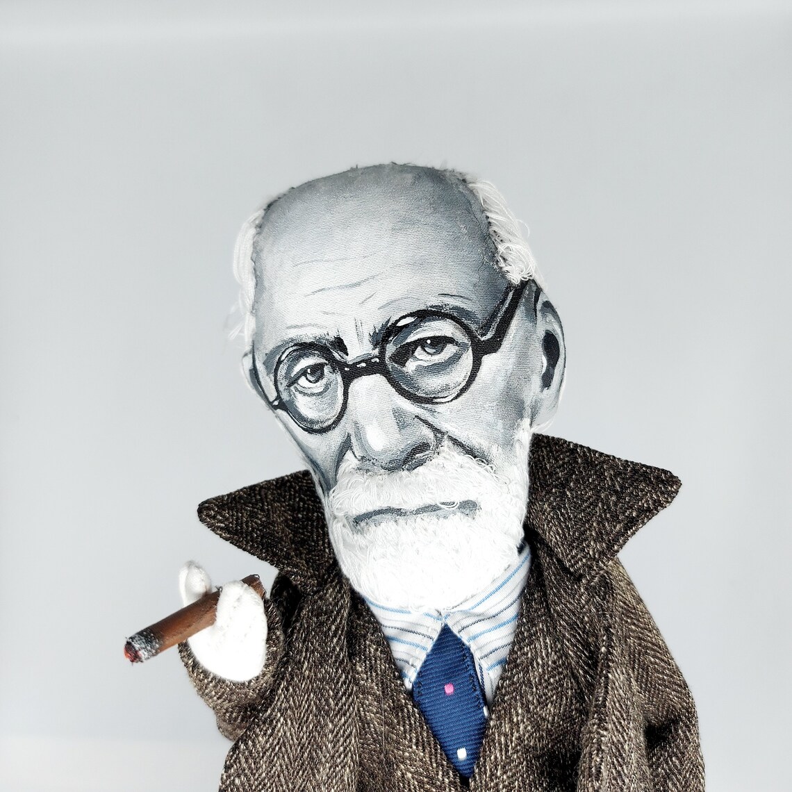 Sigmund Freud doll chair physical therapist gift | Etsy