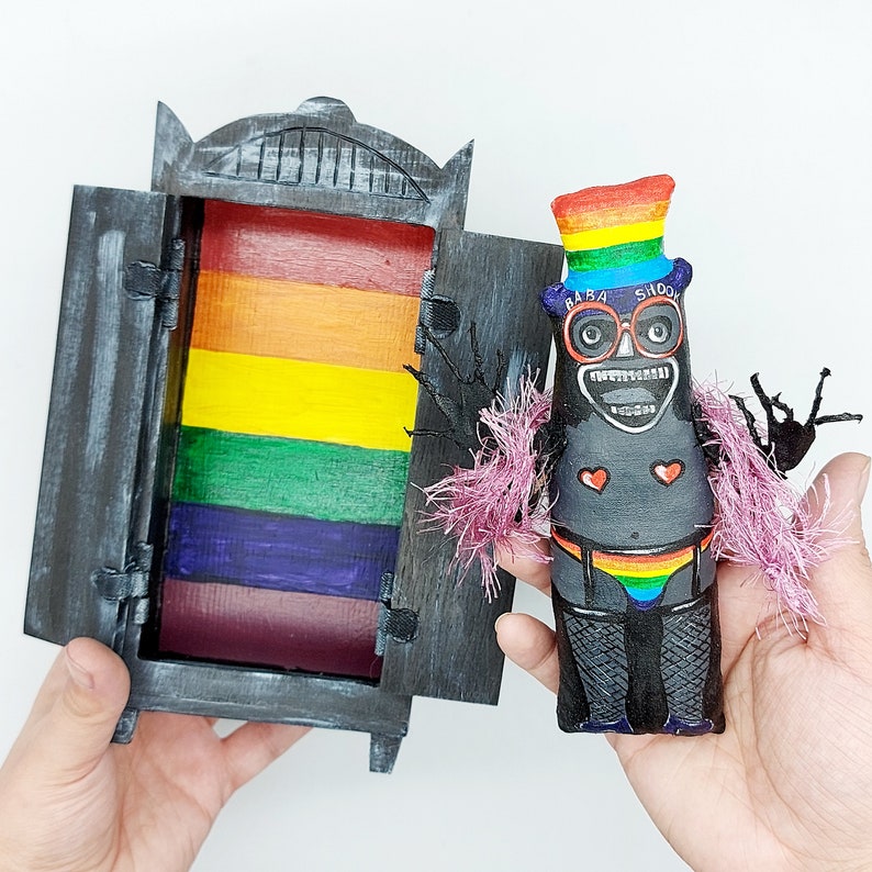 Babashook LGBTQ Meme Figurine Gay Funny Ornament Gay - Etsy