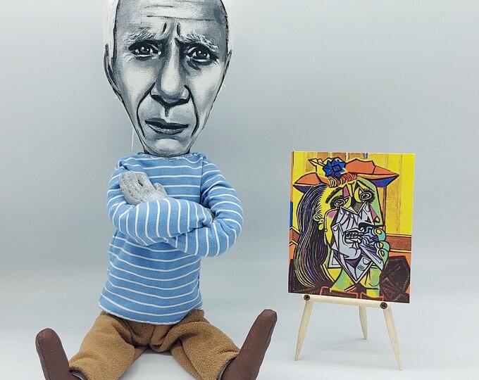 Pablo Picasso Puppet, Articulated Puppet, Cut Out and Make, Craft ...