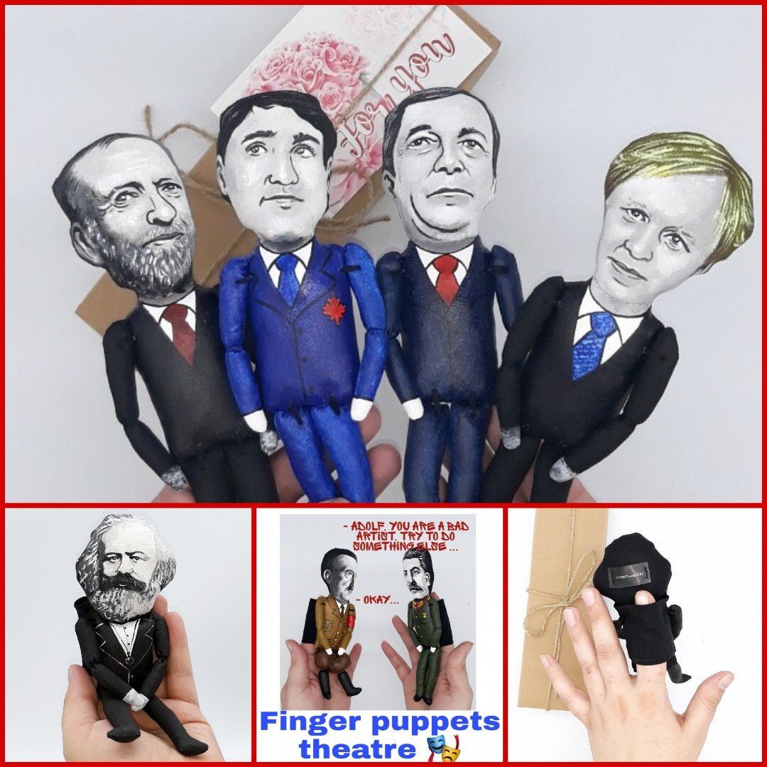 Custom Finger Puppet Show Theater Birthday Gift Best - Etsy