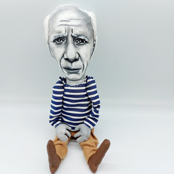 Pablo Picasso Doll - Etsy
