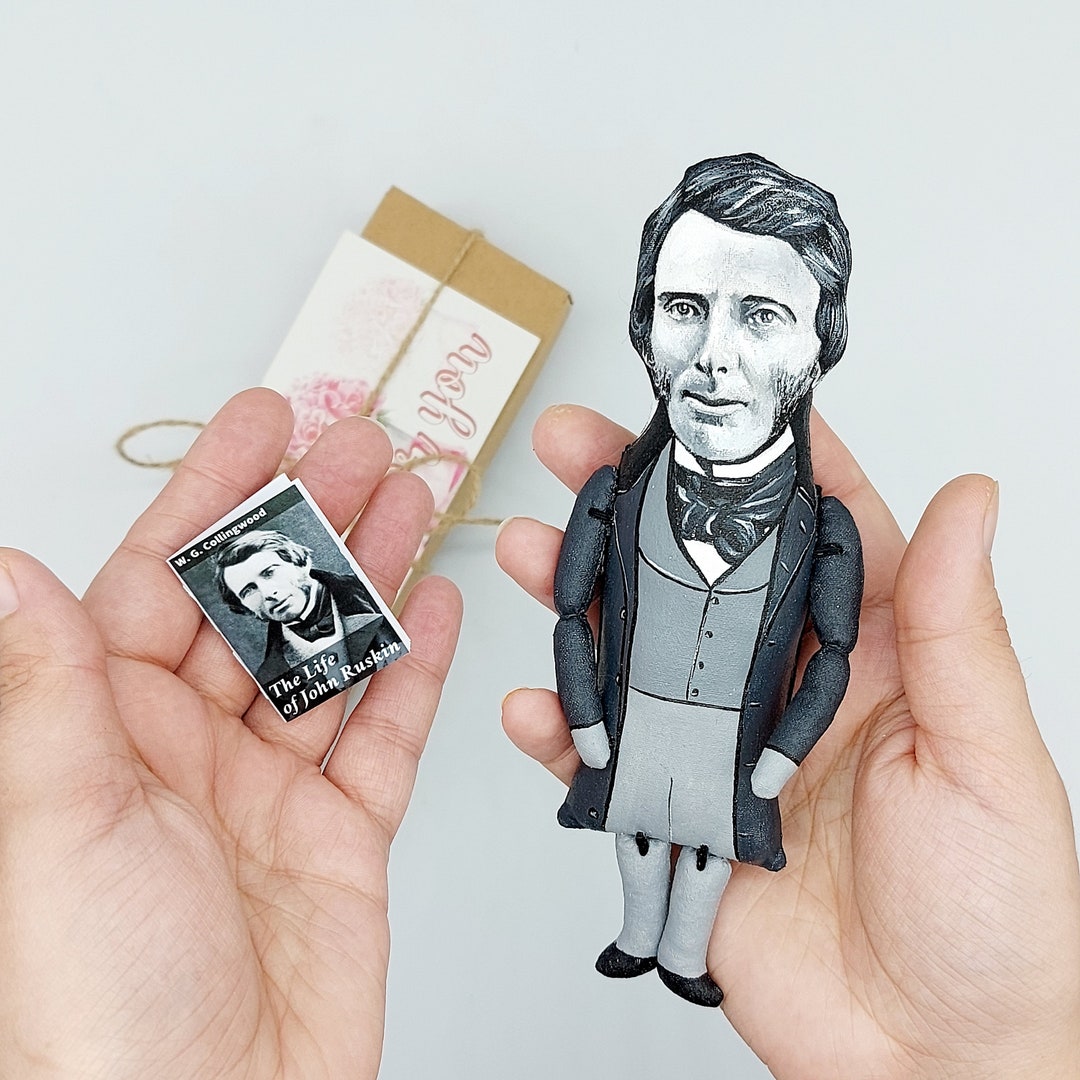 John Ruskin – Handmade Art Critic & Social Thinker Figurine | Victorian ...
