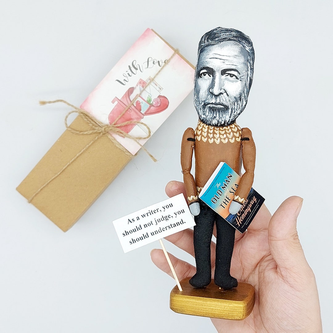 Ernest Hemingway American Writer, Novelist - Literary Gift ...