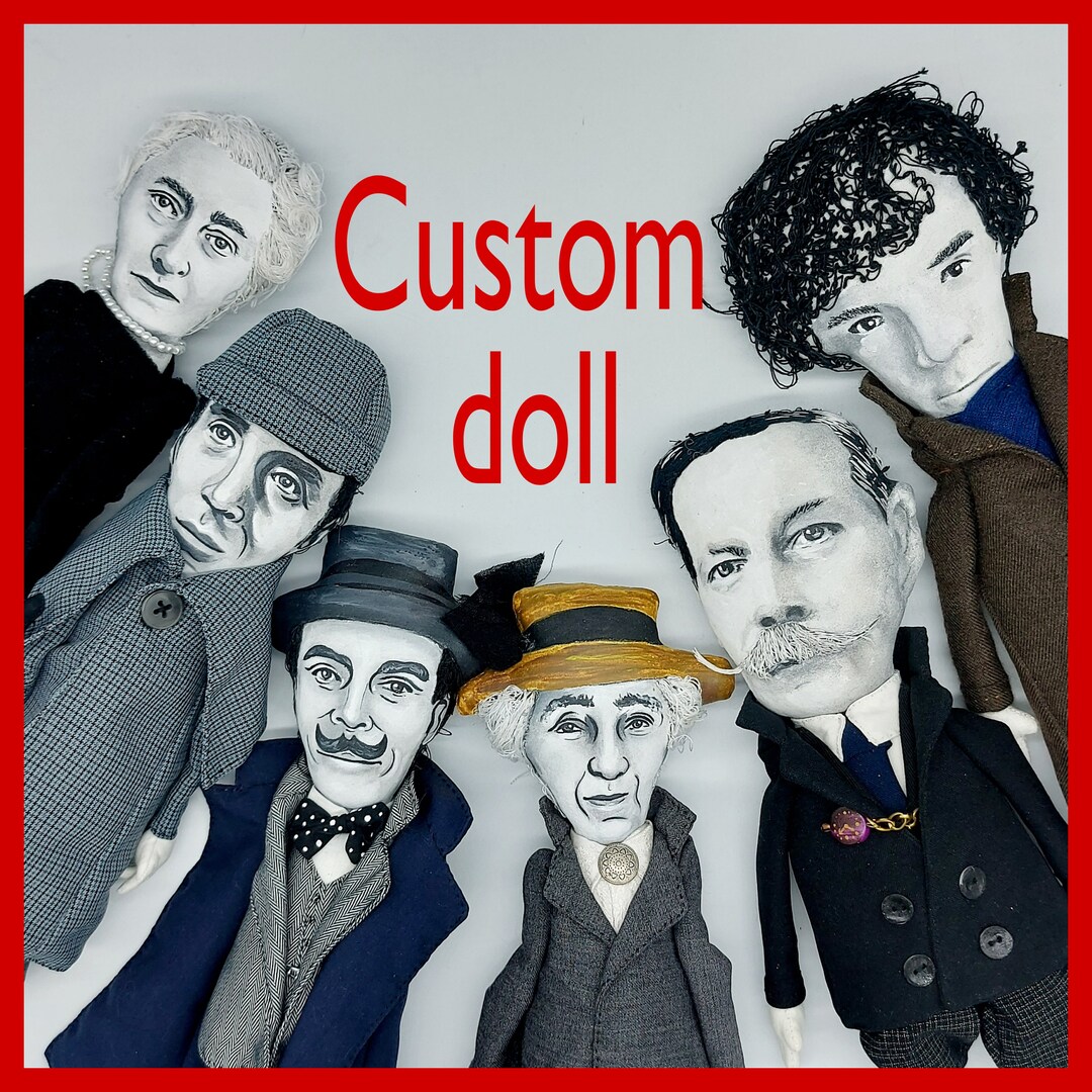 Famous Detectives, Custom Dolls 12 Inch - Etsy