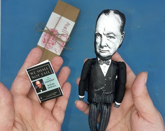 Bronze Winston Churchill British Politician Statesman Art Collectable ...