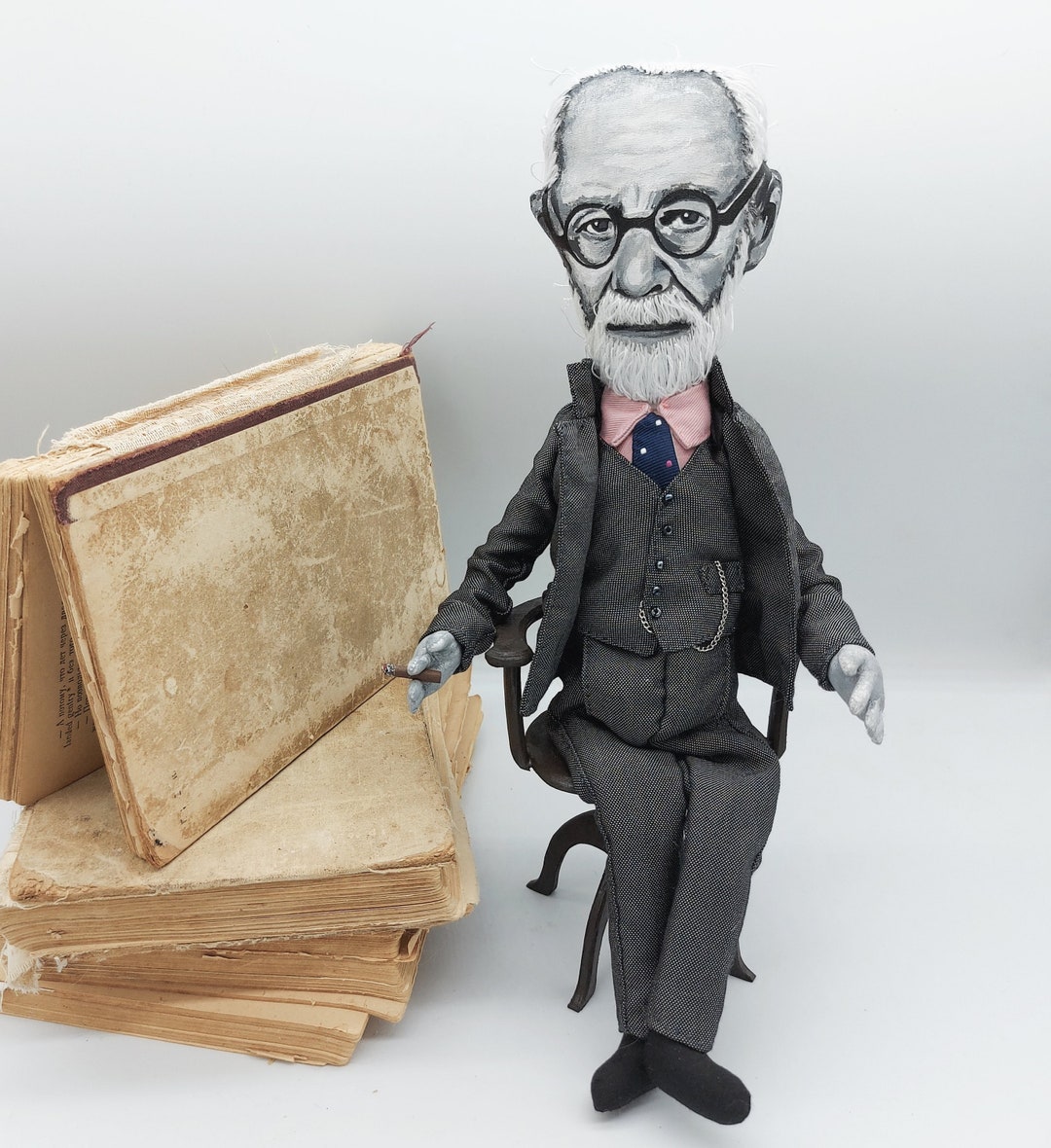 Sigmund Freud Doll Chair Physical Therapist Gift Psychology Office ...