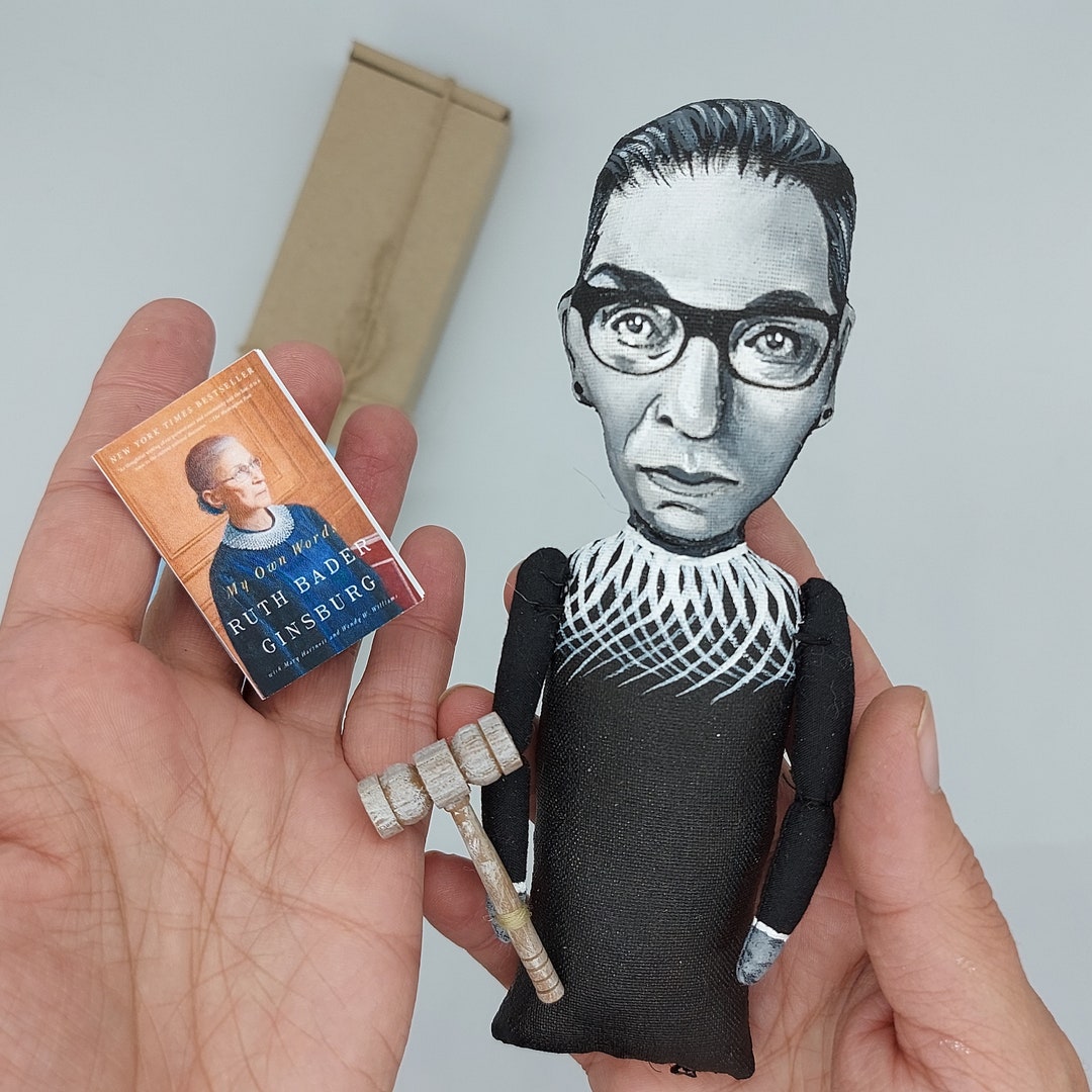 Ruth Bader Ginsburg – Handmade Supreme Court Justice Figurine ...