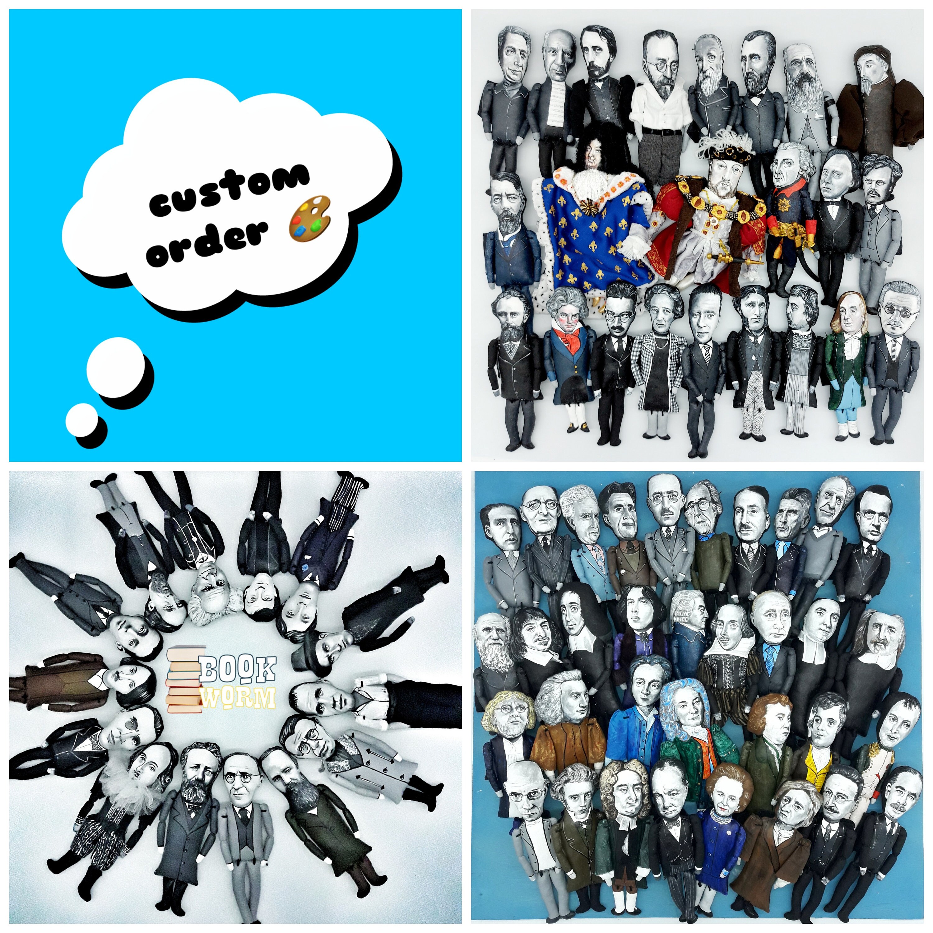 Michel Foucault filósofo francés historiador de ideas | Etsy