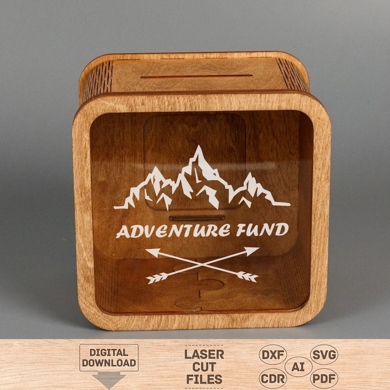 Wooden Heart Money Box - Etsy