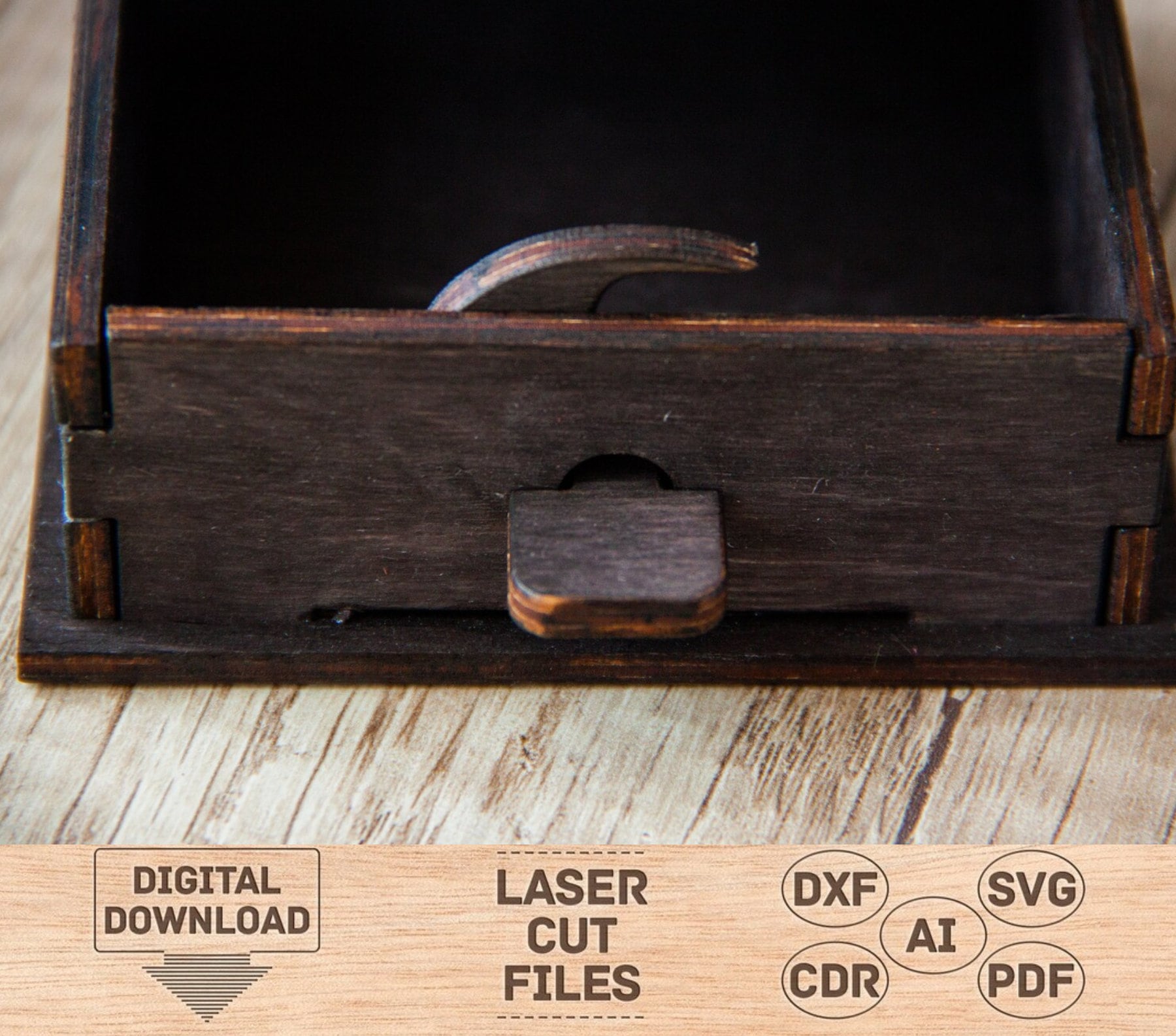 Jewelry Box Svg, Jewelry Box Pdf, Jewelry Box Dxf, Jewelry Box Cdr ...