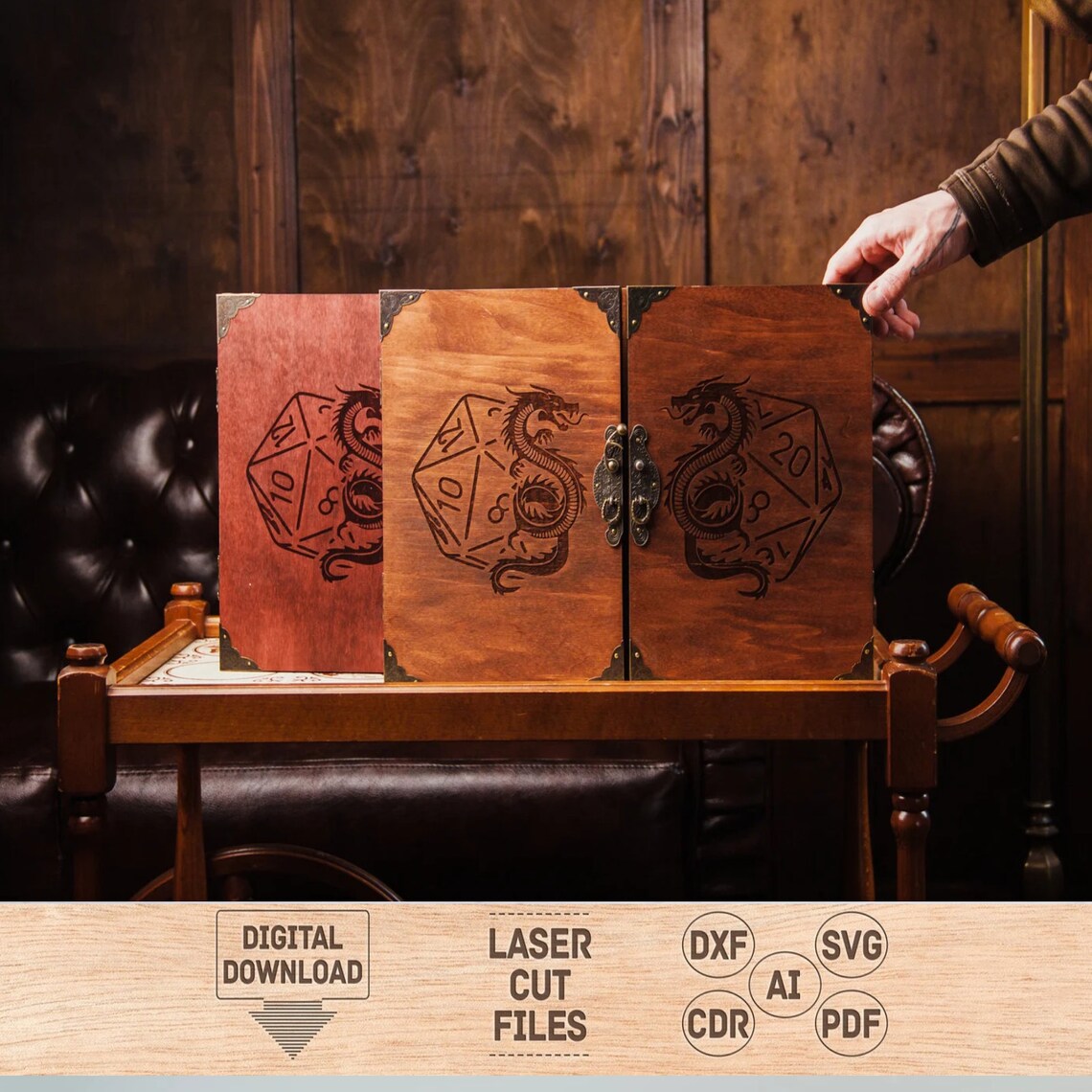 Dungeon and Dragons Screen Svg, Dungeon and Dragons Screen Dxf, Dungeon ...