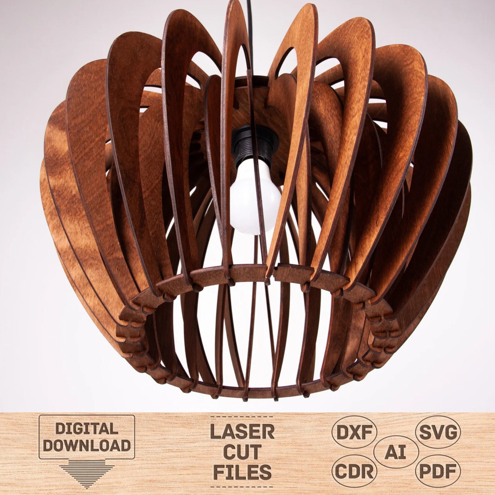 Pendant Lamp Svg, Pendant Lamp Pdf, Pendant Lamp Dxf, Pendant Lamp Cdr ...