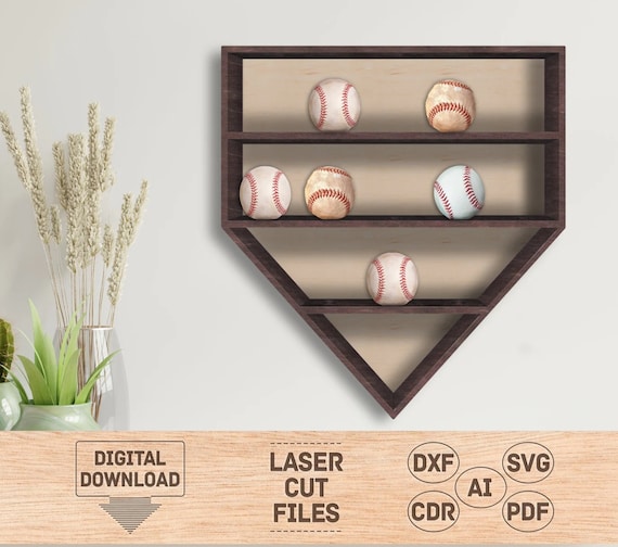 Baseball Wall Display Svg Baseball Wall Display Pdf Baseball - Etsy