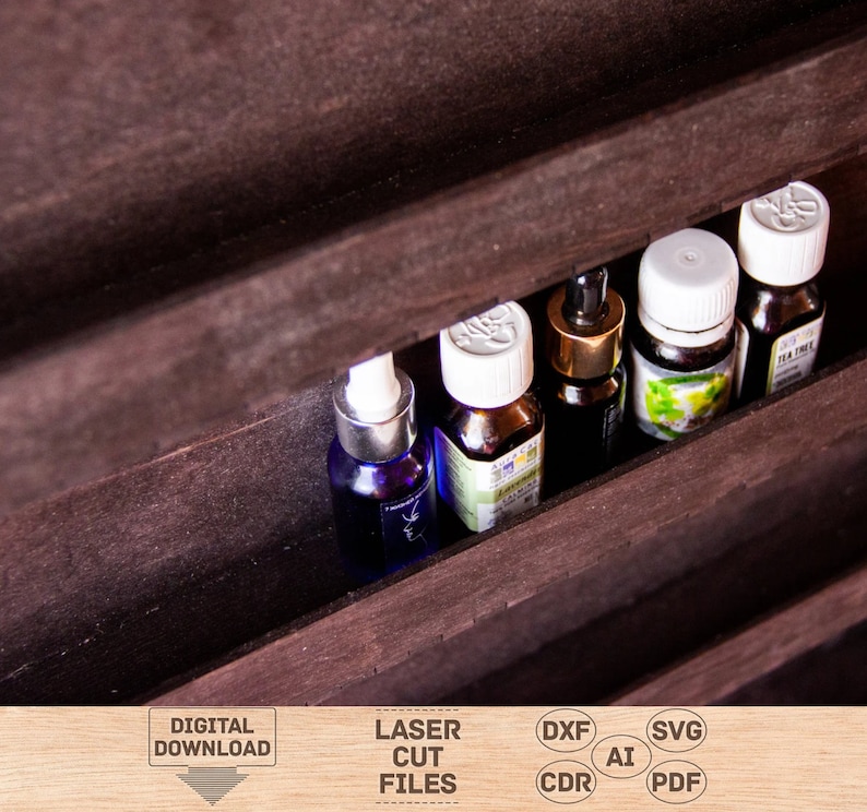 Oil Shelf for Wall Svg Oil Shelf for Wall Pdf Essential Oil - Etsy