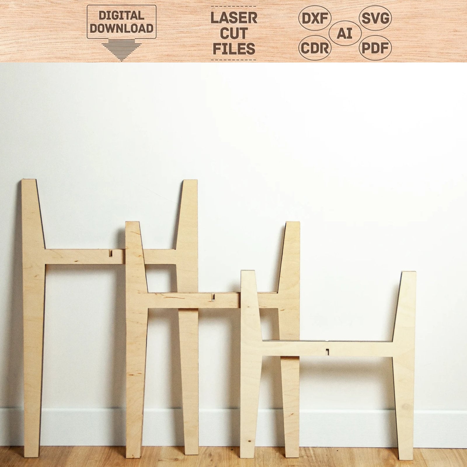 Wooden Plant Stand Svg, Wooden Plant Stand Pdf, Wooden Plant Stand ...