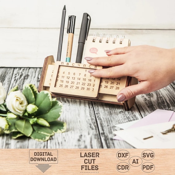 Calendar Perpetual Svg Calendar Perpetual Pdf Calendar - Etsy