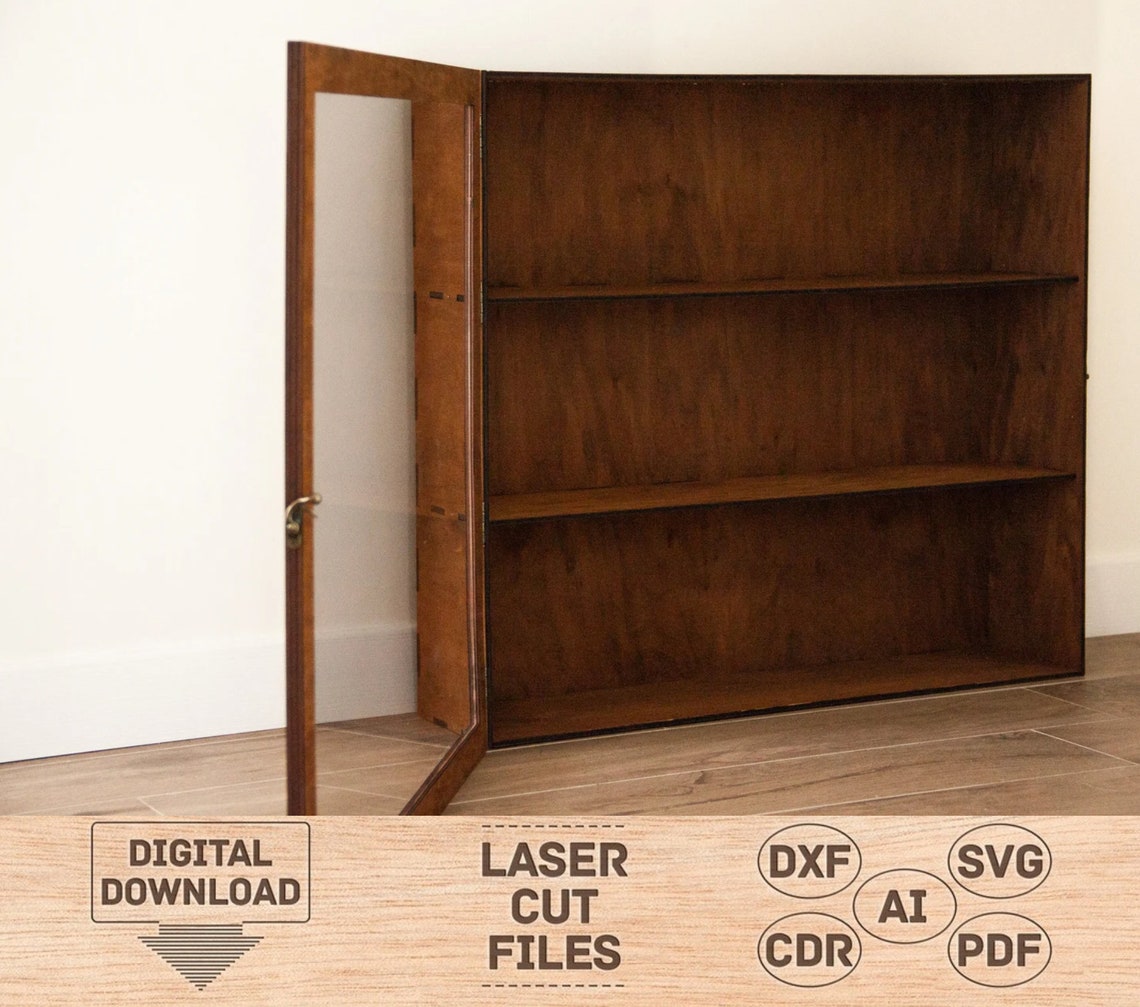 Display Case Svg Display Case Pdf Display Case Dxf Display - Etsy