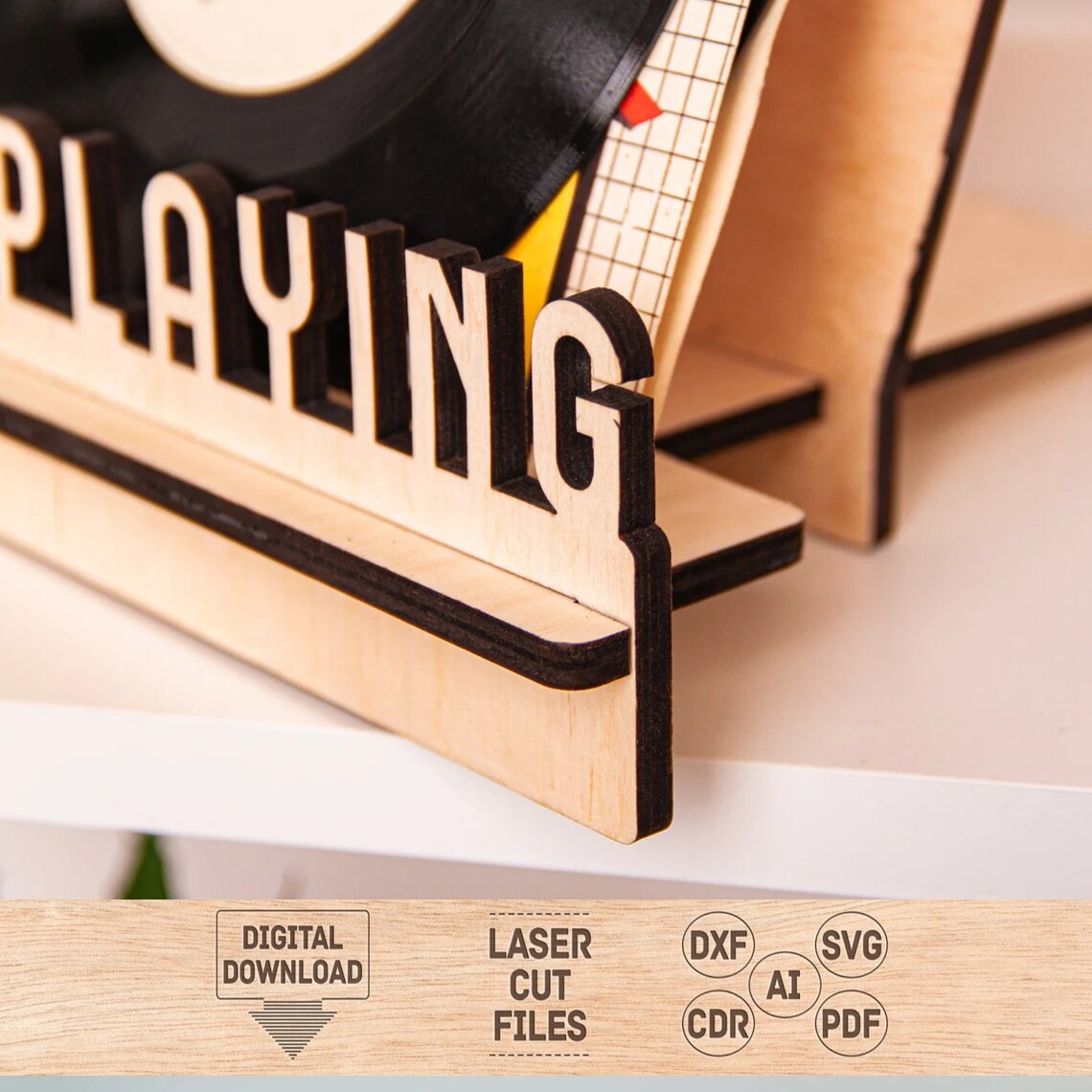 Record Storage Svg Record Storage Pdf Record Storage Dxf - Etsy