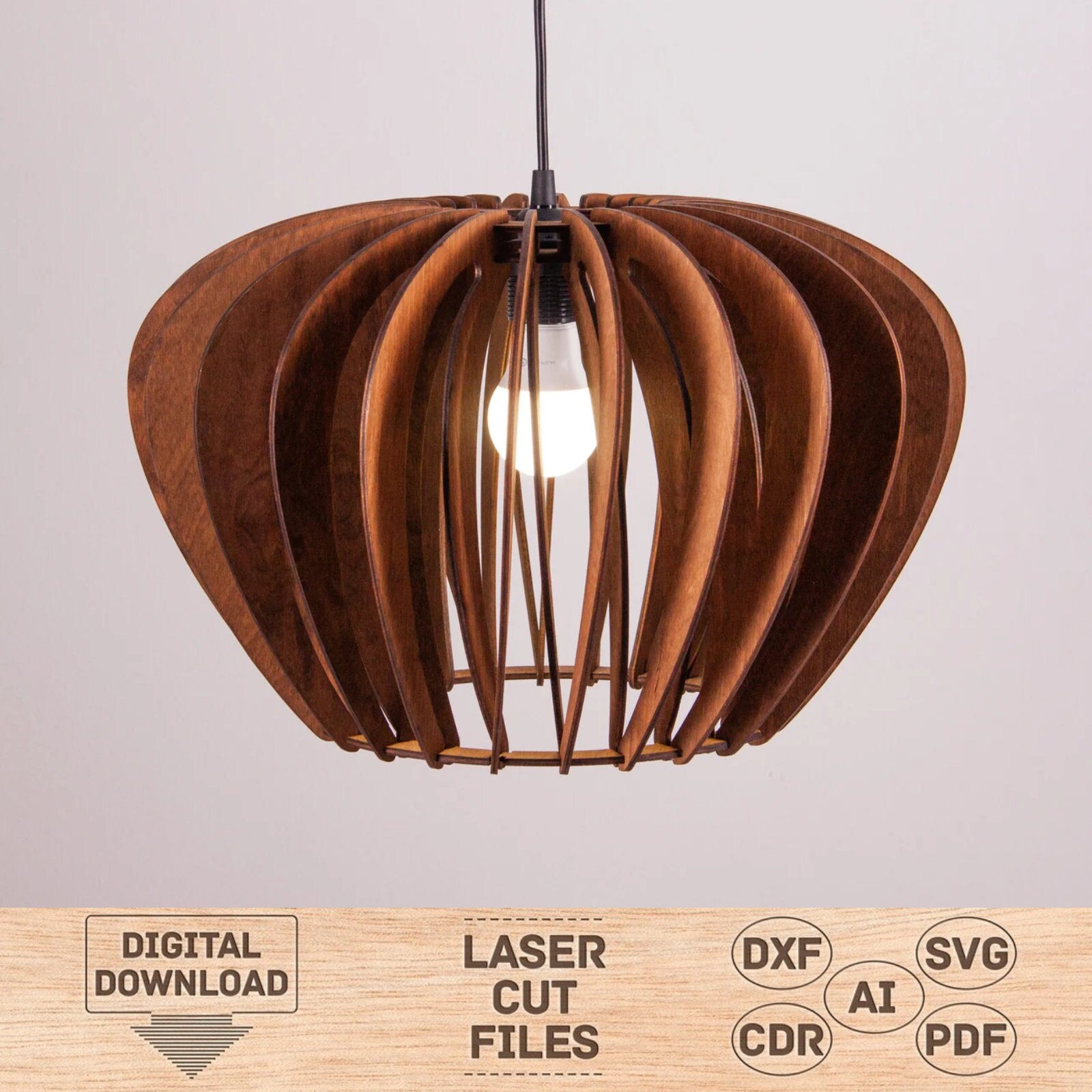 Pendant Lamp Svg, Pendant Lamp Pdf, Pendant Lamp Dxf, Pendant Lamp Cdr ...