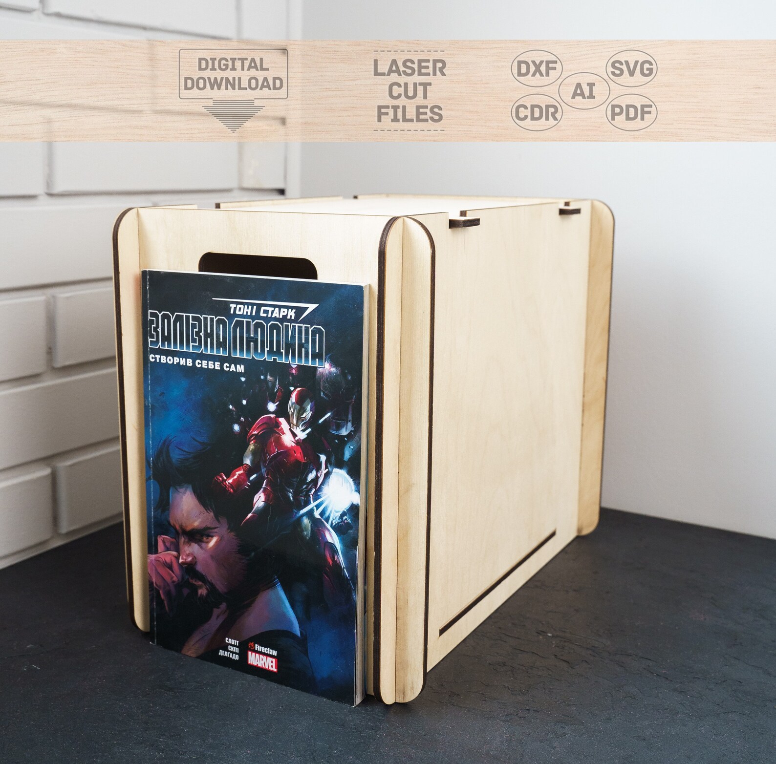 Comic Box Svg, Comic Storage Box Svg, Comic Display Svg, Comic Storage ...