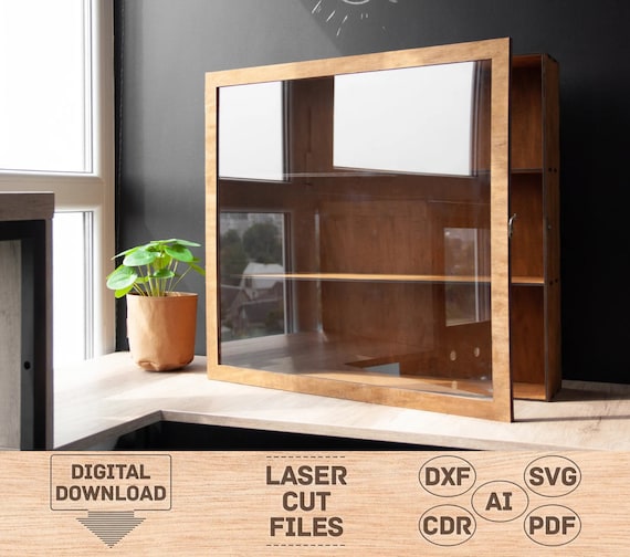 Display Case Svg Display Case Pdf Display Case Dxf Display - Etsy