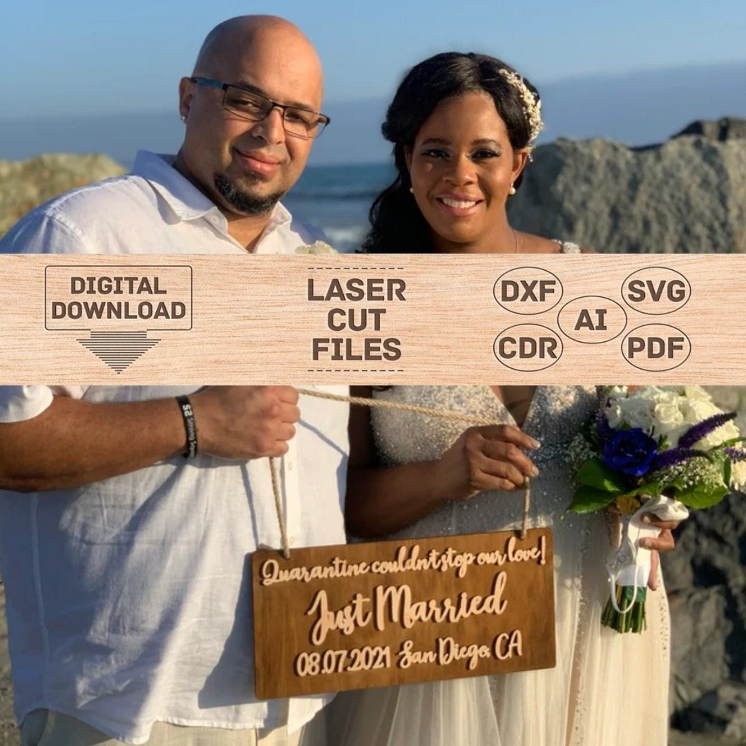 Wedding Sign Svg, Wedding Sign Pdf, Wedding Sign Dxf, Wedding Sign Cdr ...