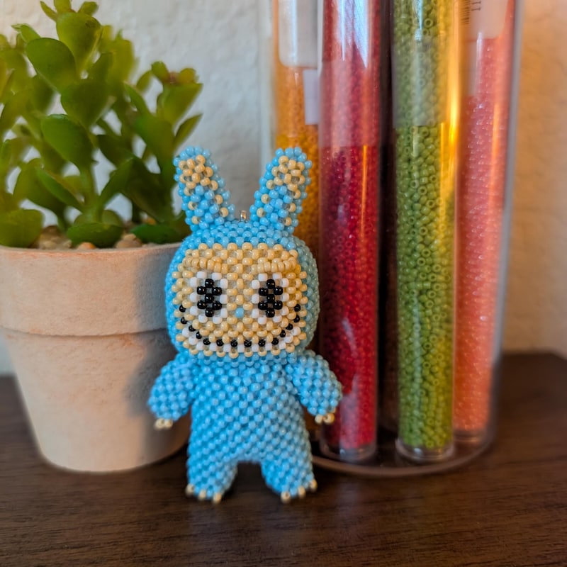 Blue Labubu Dolls - Etsy