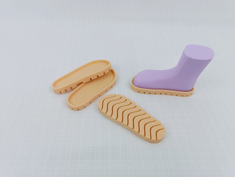 7 Cm Plastic Set Mold for Making Smart Doll Shoes - Etsy