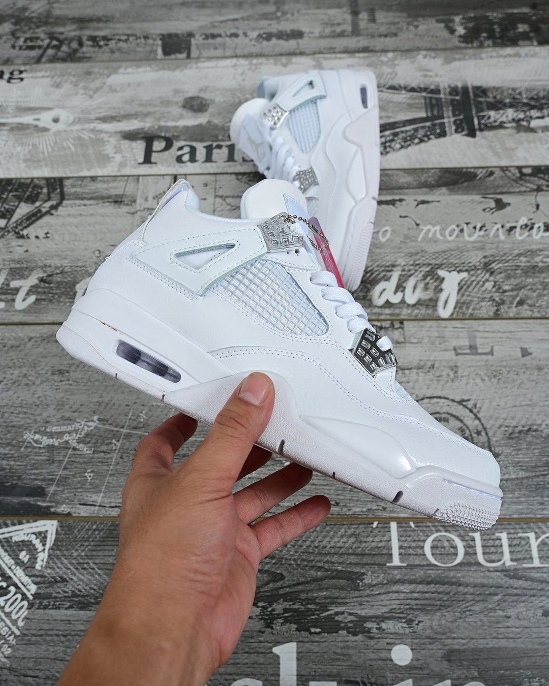 Air Jordan 4 Retro Pure Money for Men and Women - Etsy