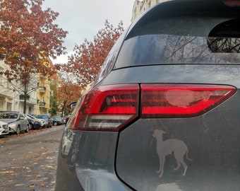 Greyhound Dog Running Racing Decal Sticker for Car Truck - Etsy